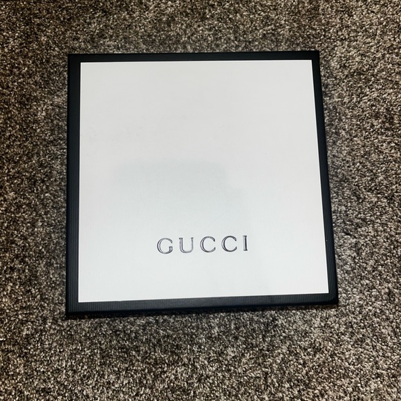 Gucci | Accessories | Guccis Box Square Black And White | Poshmark